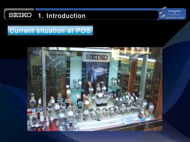 Seiko visual merchandising training | PPT