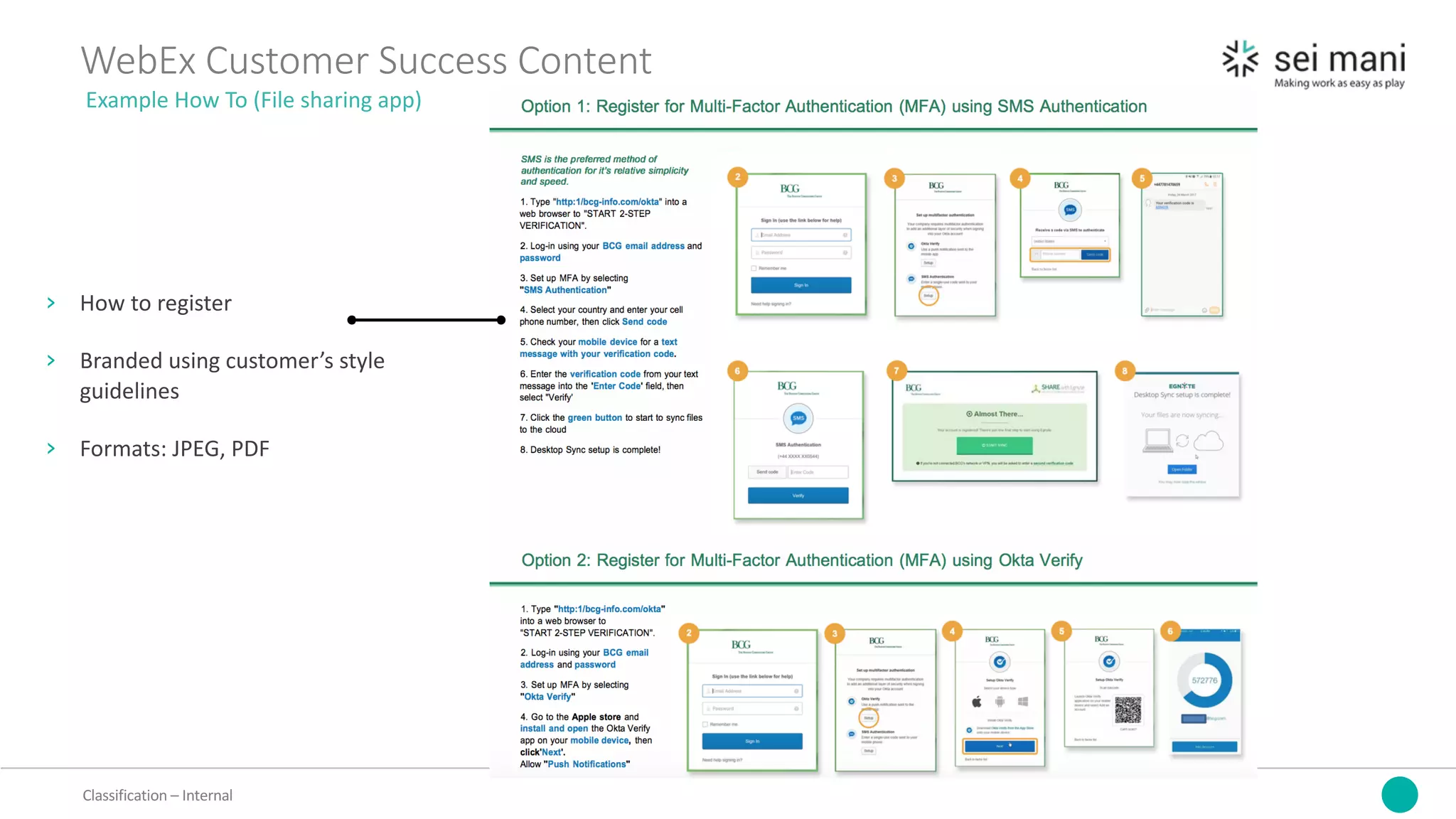 Self Service content for collaboration apps | PDF