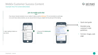 Self Service content for collaboration apps | PPT
