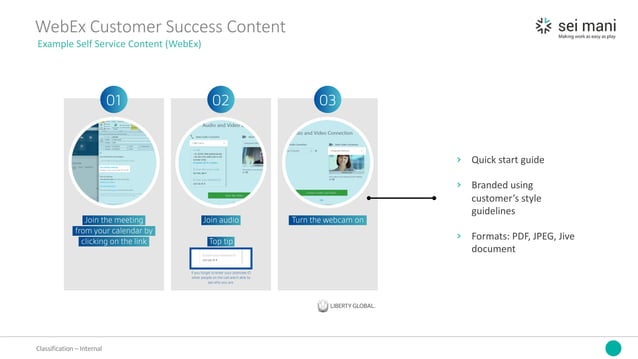 Self Service content for collaboration apps | PPT