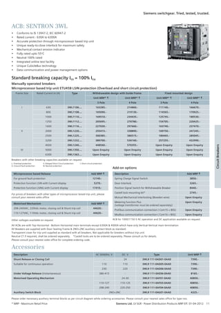 Seimens list price april 2012 | PDF
