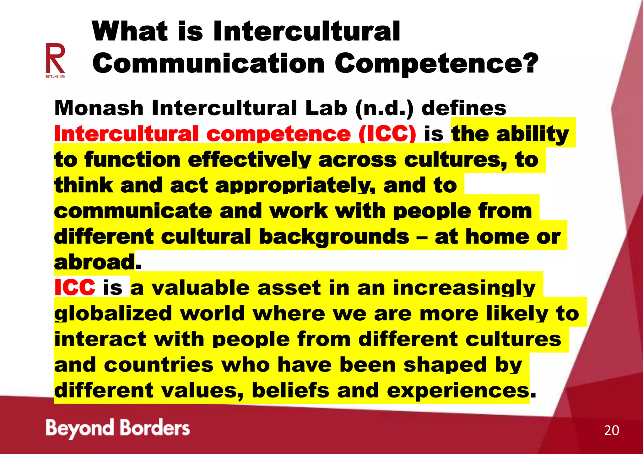 What is the Intercultural Communication Competence and How You Can ...