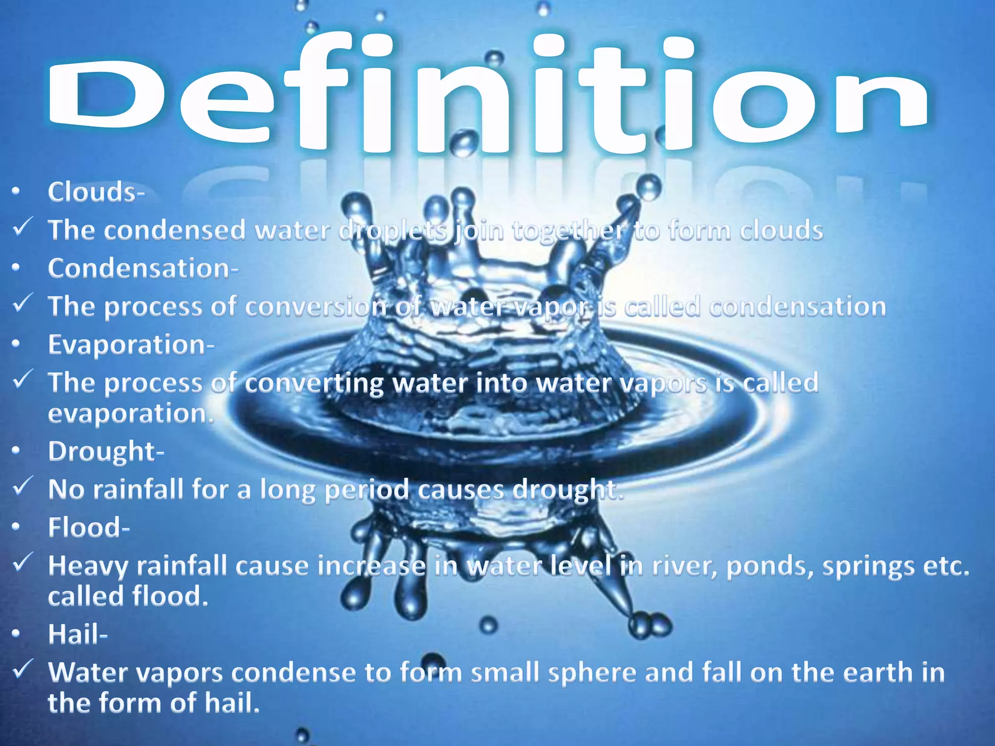 Seince project on water | PPTX | Chemistry | Science