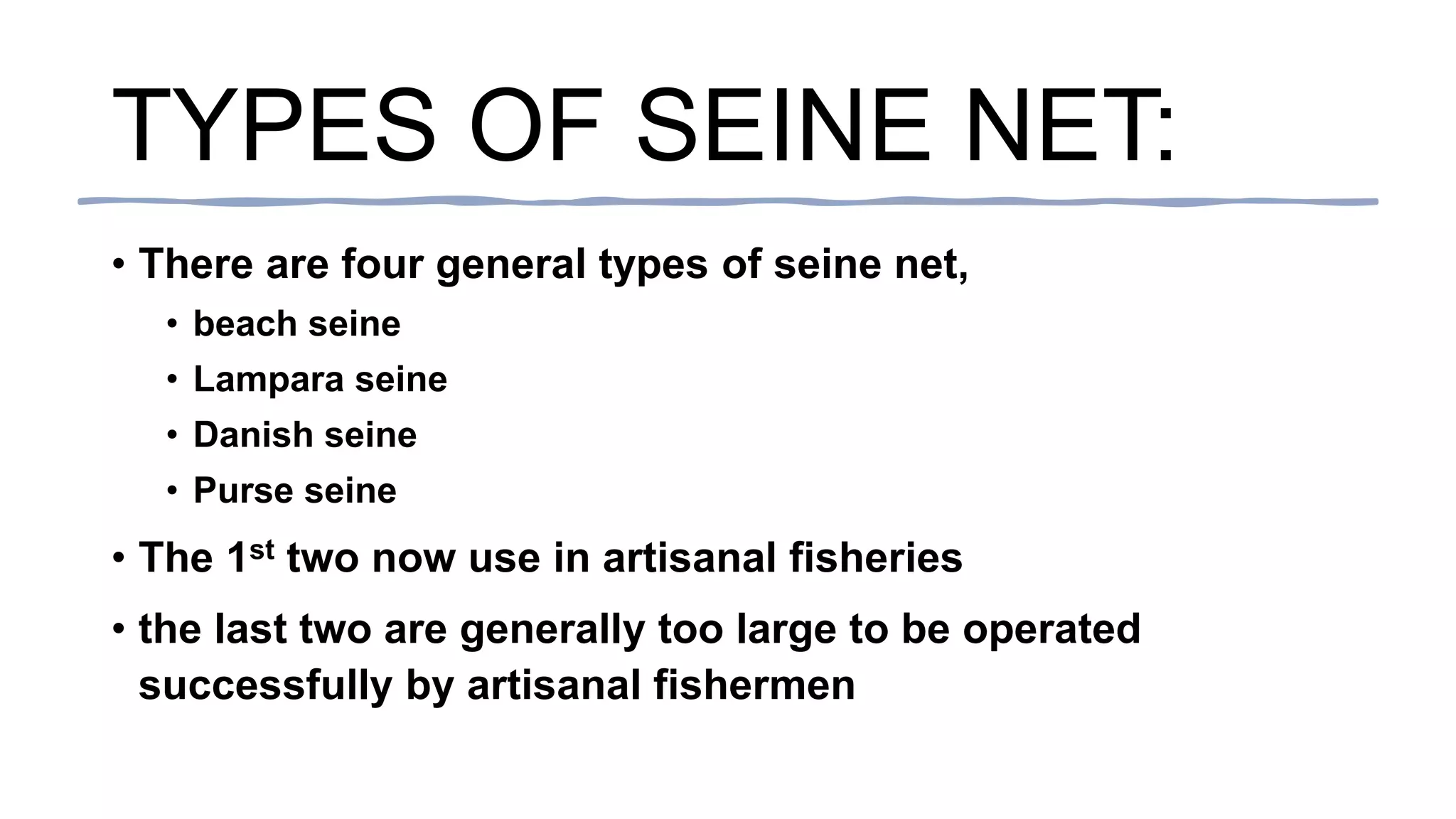 Seine net | PPTX