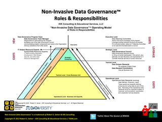 Real-World Data Governance: Non-Invasive Data Governance - The ...
