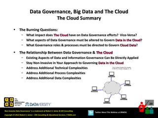 Real-World Data Governance Webinar: Data Governance, Big Data, and the ...