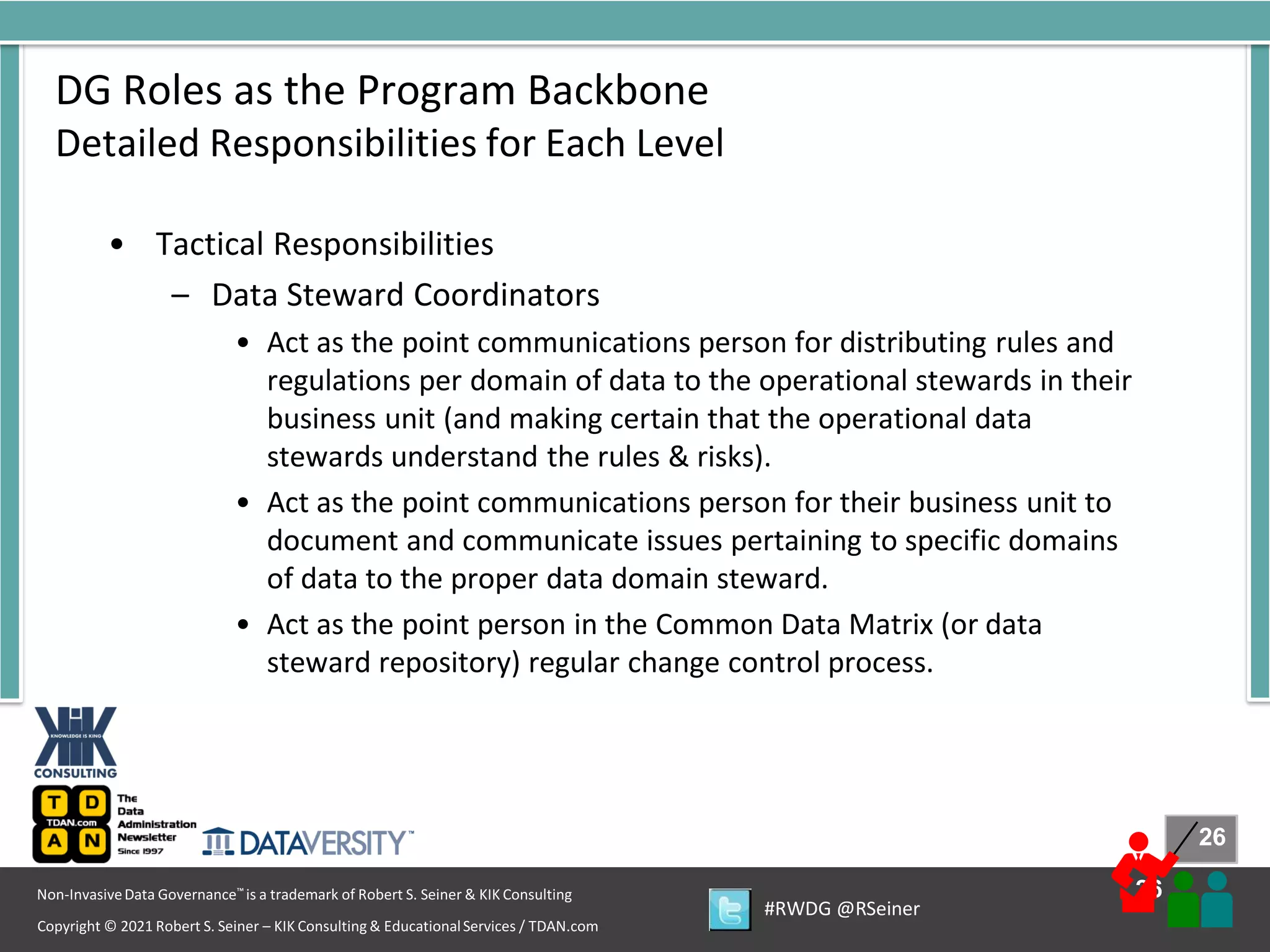 Data Governance Roles as the Backbone of Your Program | PPT