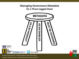 Real-World Data Governance: Managing Governance Metadata for Mass ...
