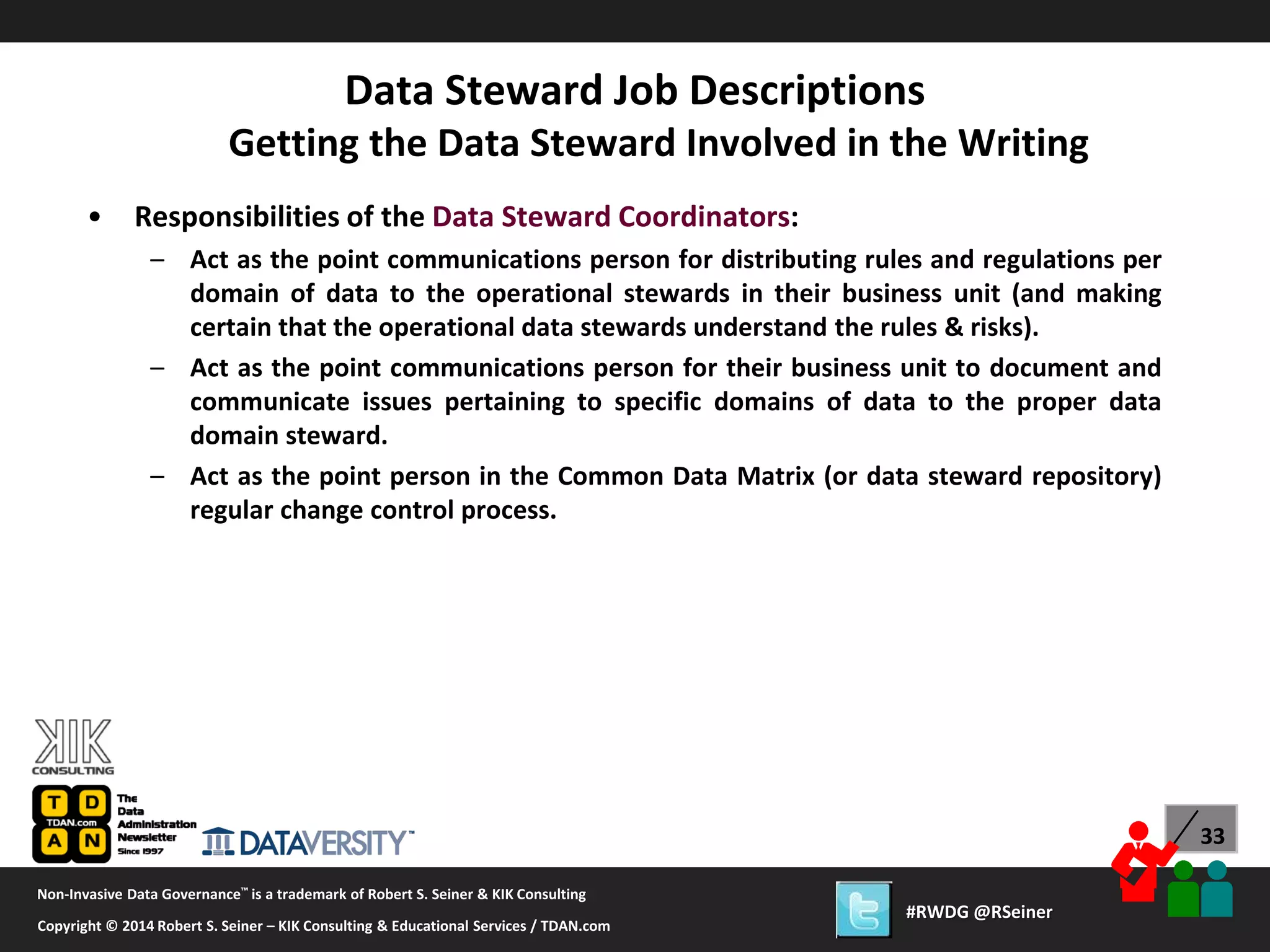 Real-World Data Governance: How to Write a Data Steward Job Description ...