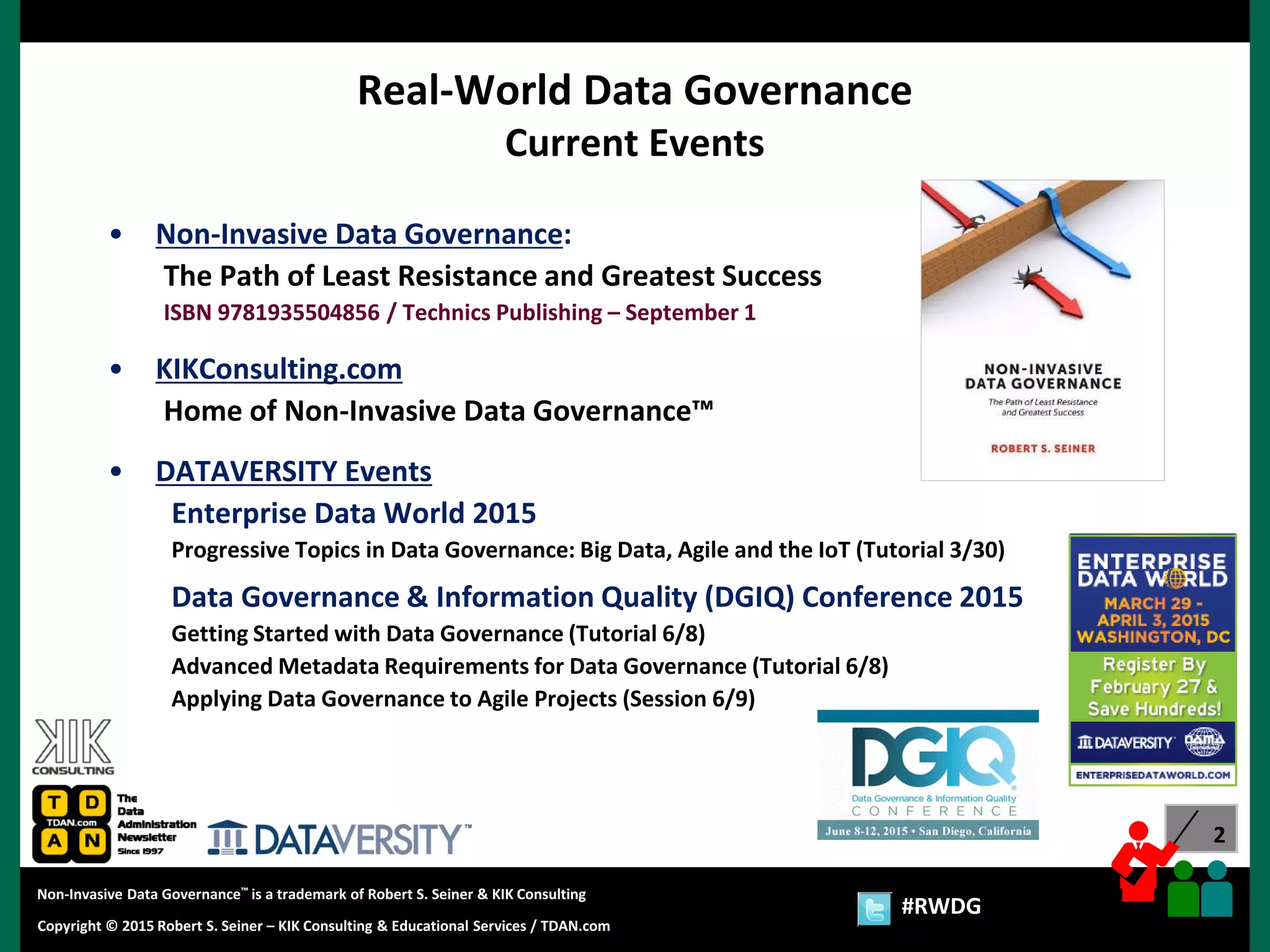 Real-World Data Governance: Data Governance Roles & Responsibilities | PDF