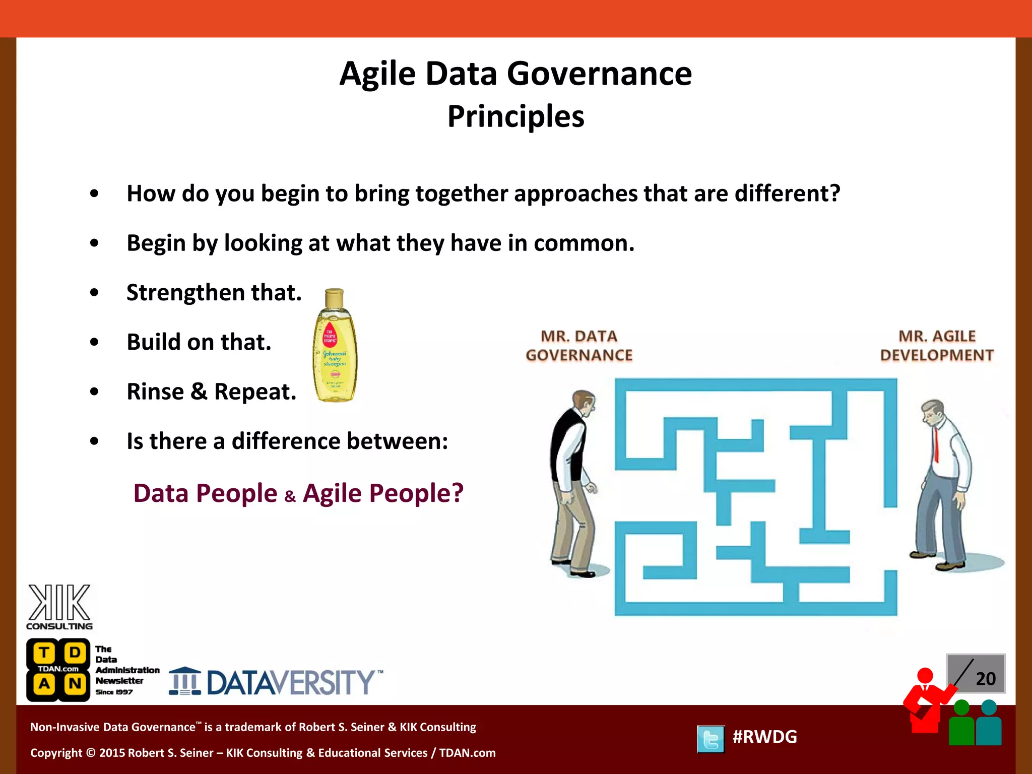 RWDG Webinar: Agile Data Governance - How to Apply Governance to Agile ...