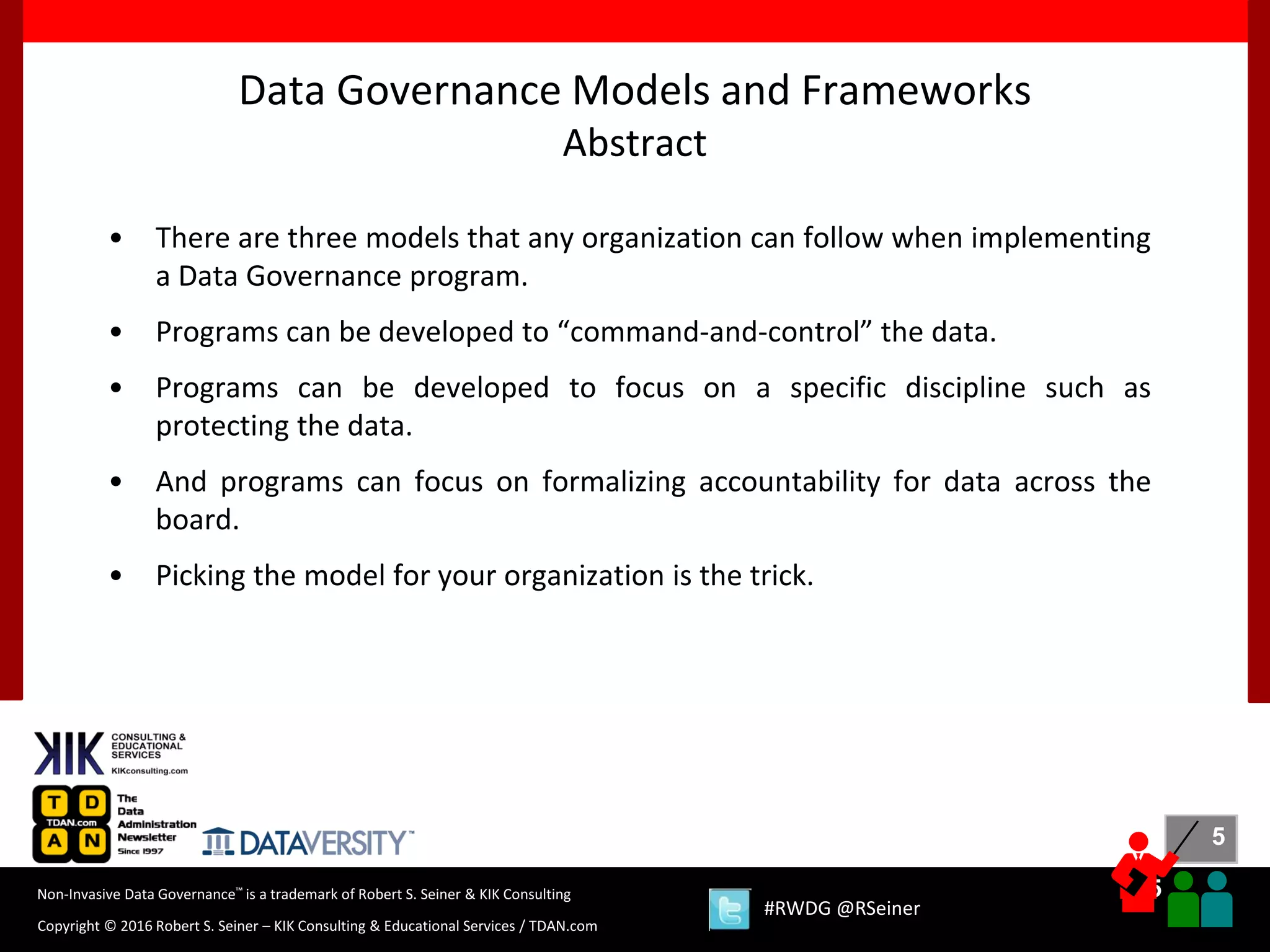 Successful Data Governance Models and Frameworks | PDF