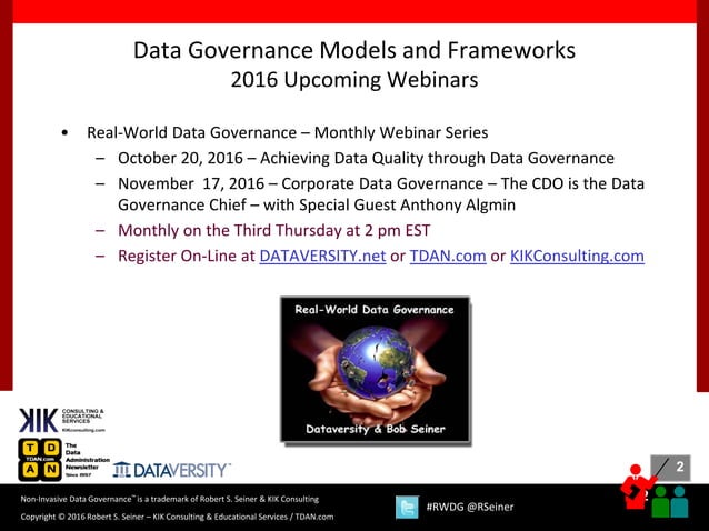 Successful Data Governance Models and Frameworks | PDF