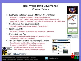 Is a Data Governance Charter Necessary? | PPT