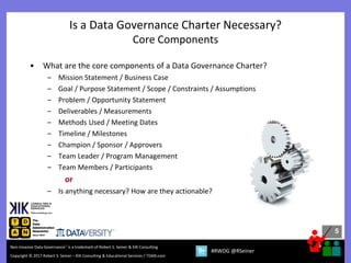 Is a Data Governance Charter Necessary? | PPT