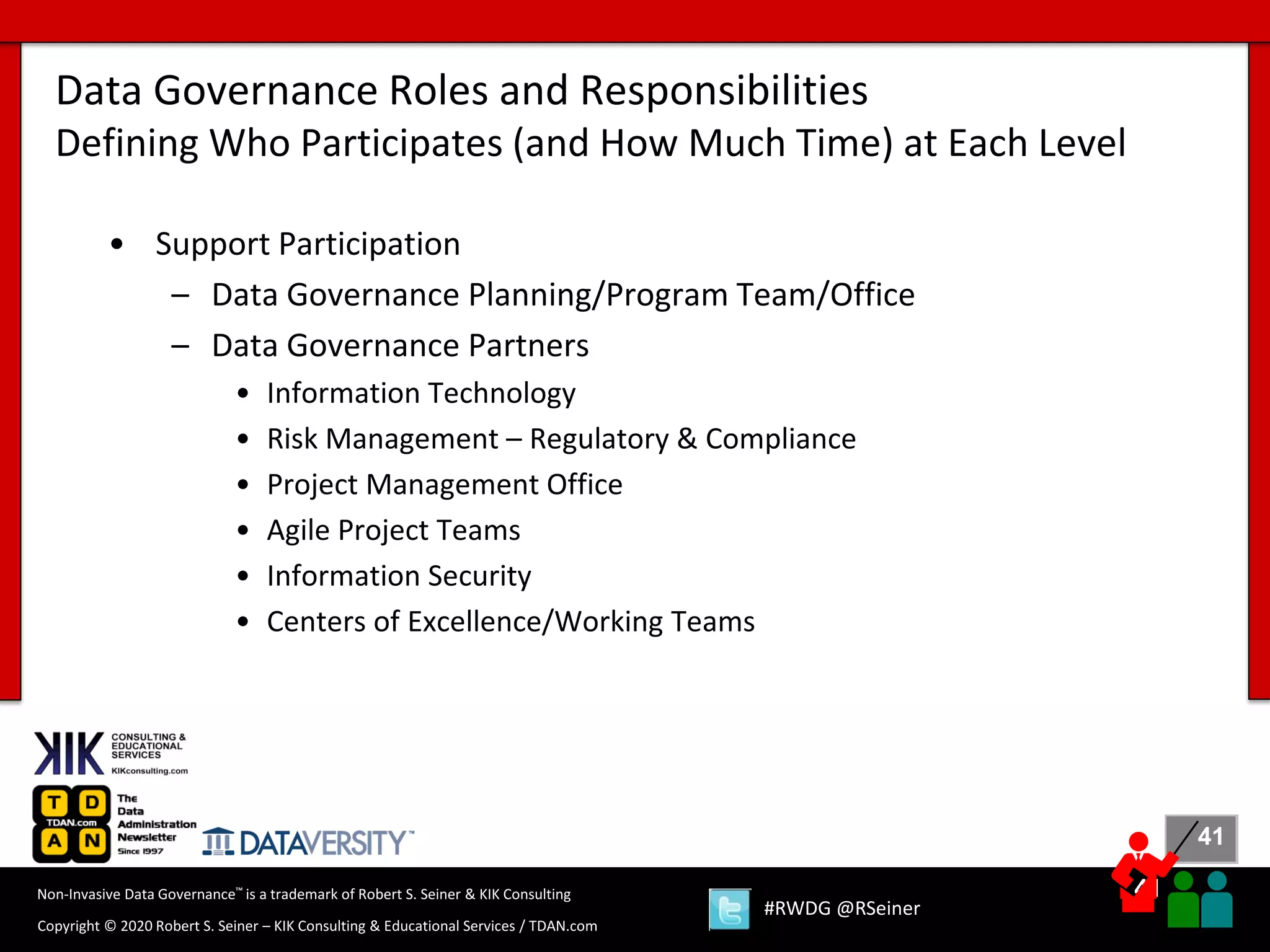 RWDG Slides: Data Governance Roles and Responsibilities | PDF