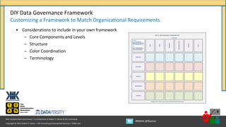 Do-It-Yourself (DIY) Data Governance Framework | PDF