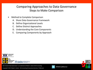 Comparing Approaches to Data Governance | PPT