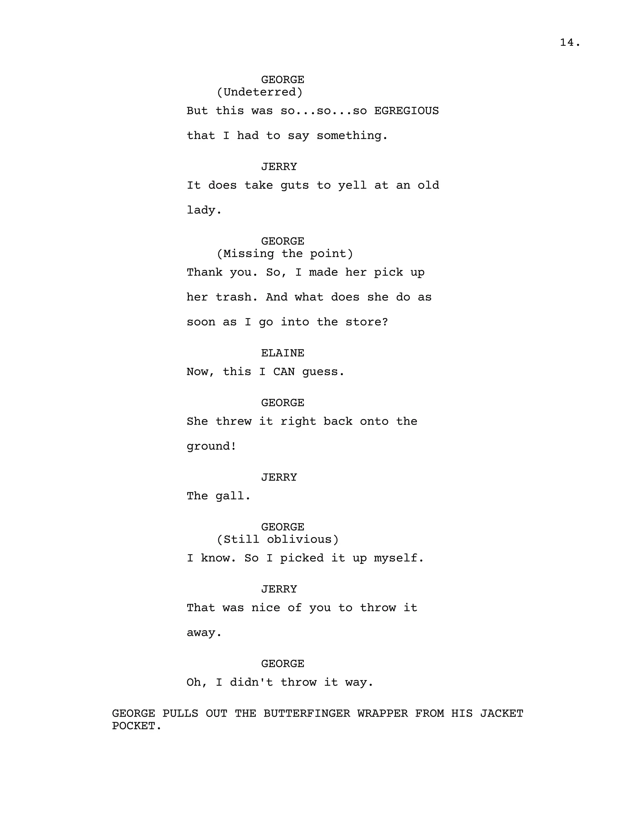 Seinfeld - The High School Girlfriend Script - Final (1).pdf