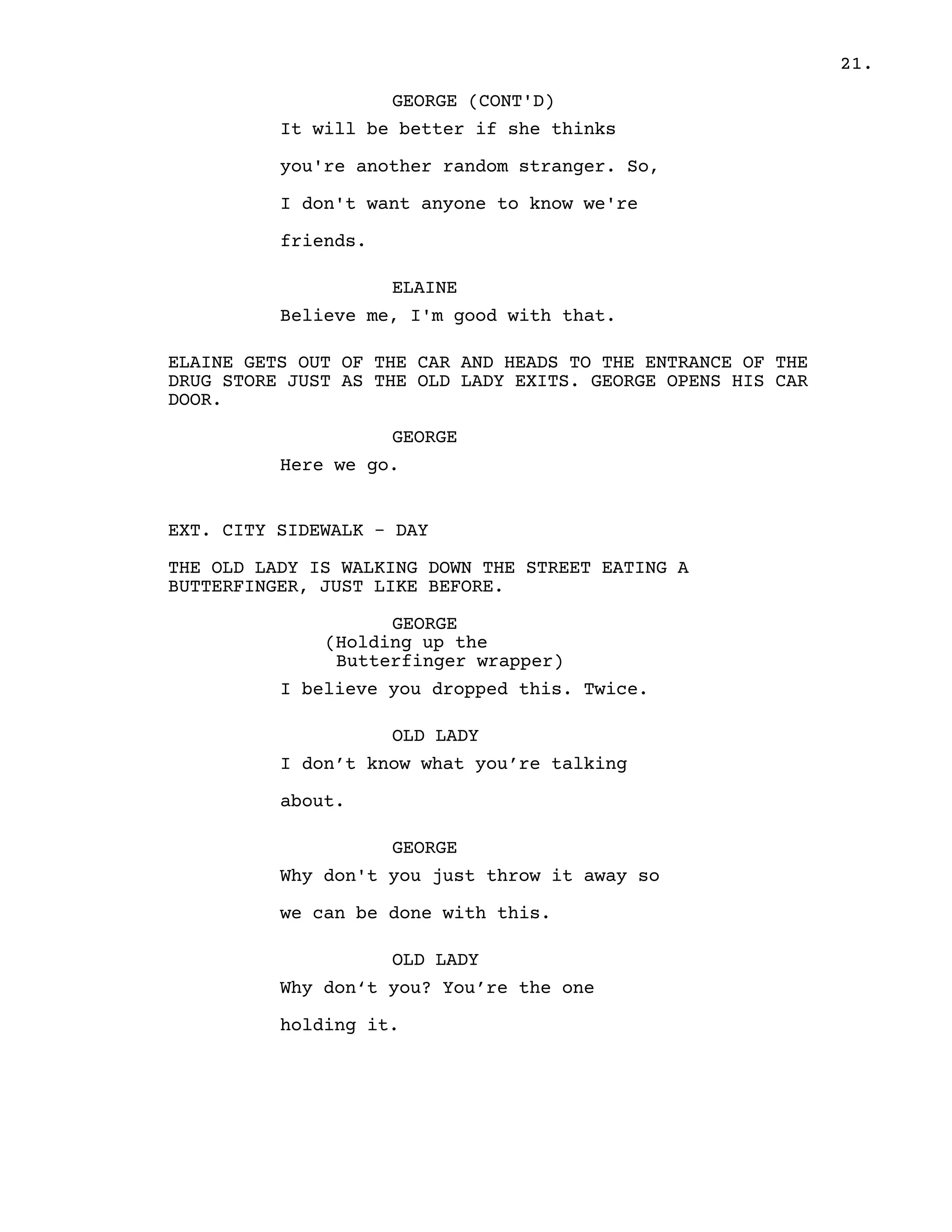 Seinfeld - The High School Girlfriend Script - Final (1).pdf