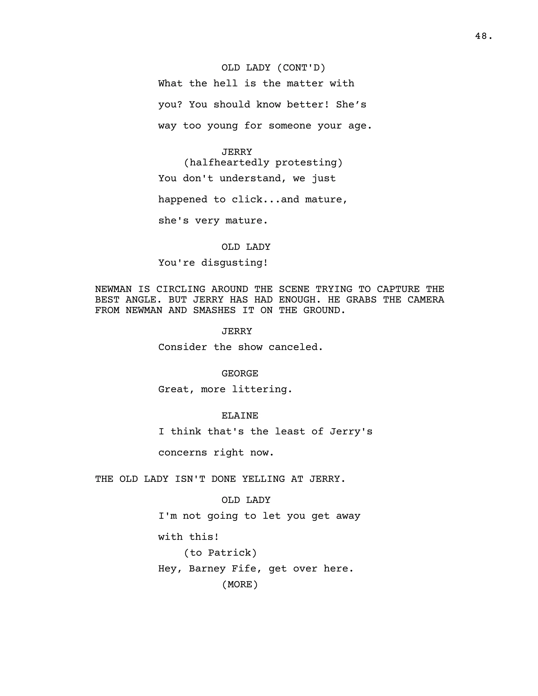 Seinfeld - The High School Girlfriend Script - Final (1).pdf