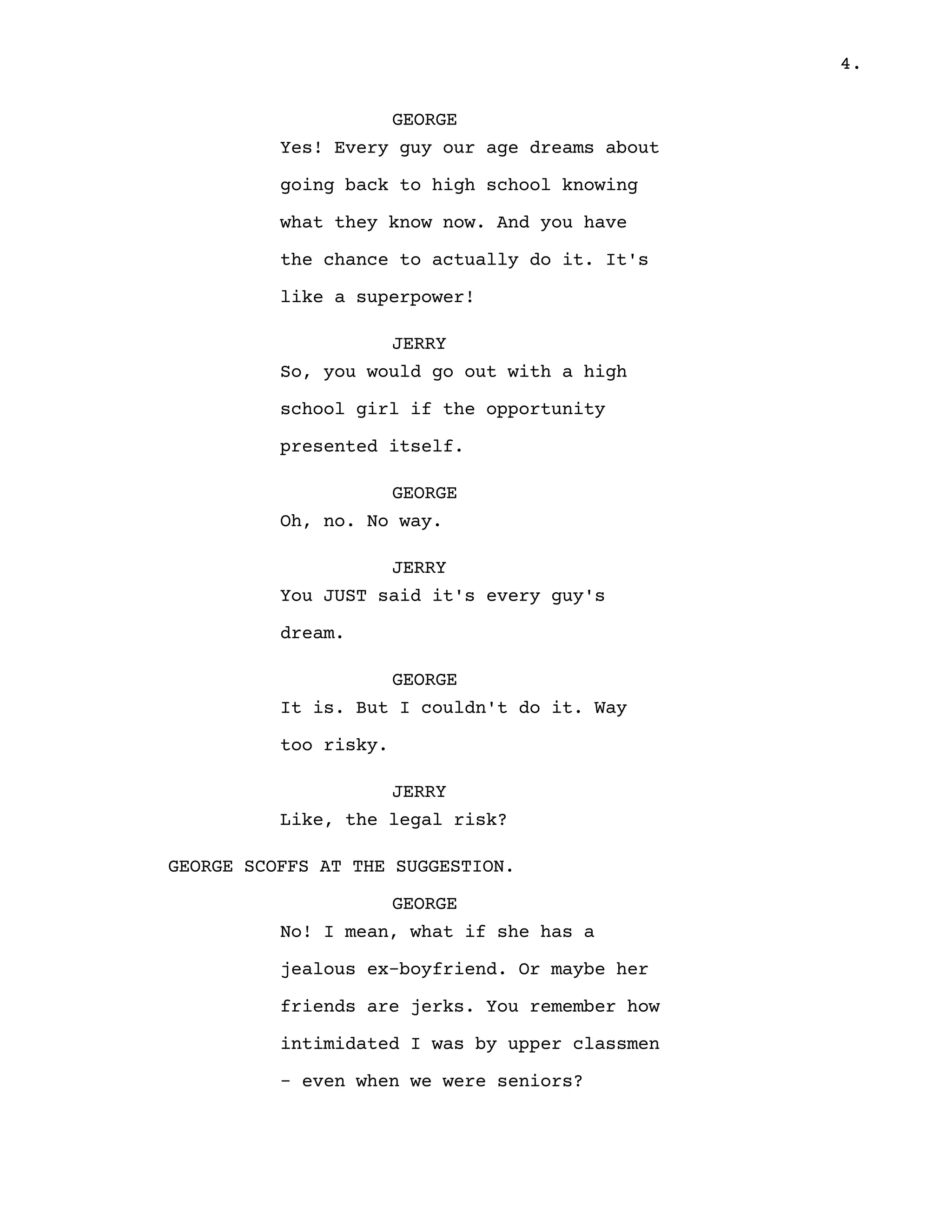 Seinfeld - The High School Girlfriend Script - Final (1).pdf