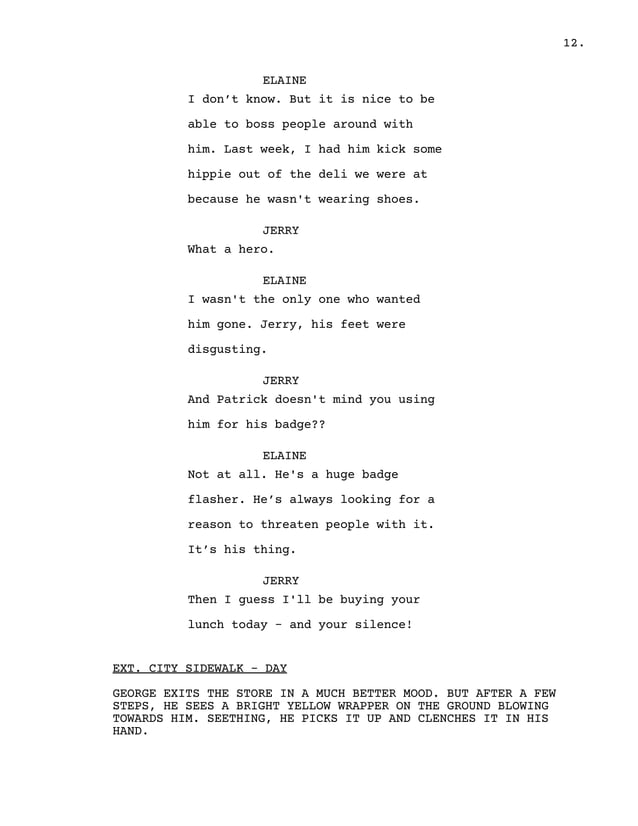 Seinfeld - The High School Girlfriend Script - Final (1).pdf