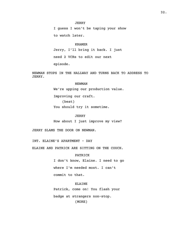 Seinfeld - The High School Girlfriend Script - Final (1).pdf
