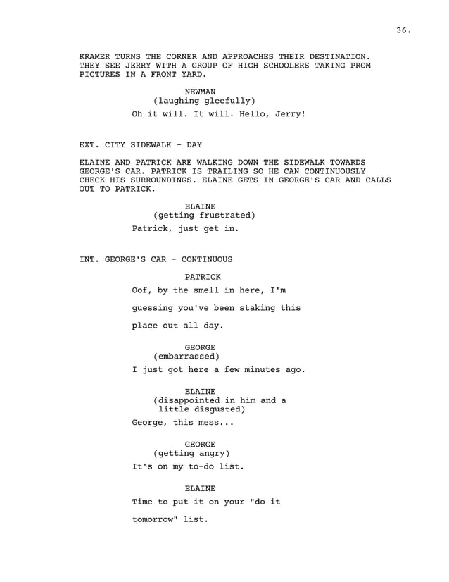Seinfeld - The High School Girlfriend Script - Final (1).pdf