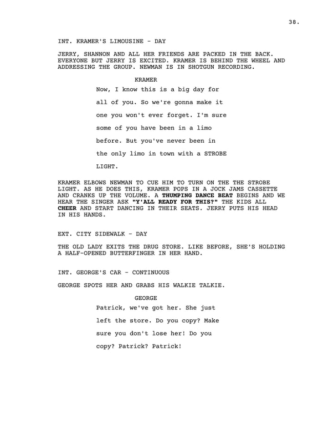 Seinfeld - The High School Girlfriend Script - Final (1).pdf