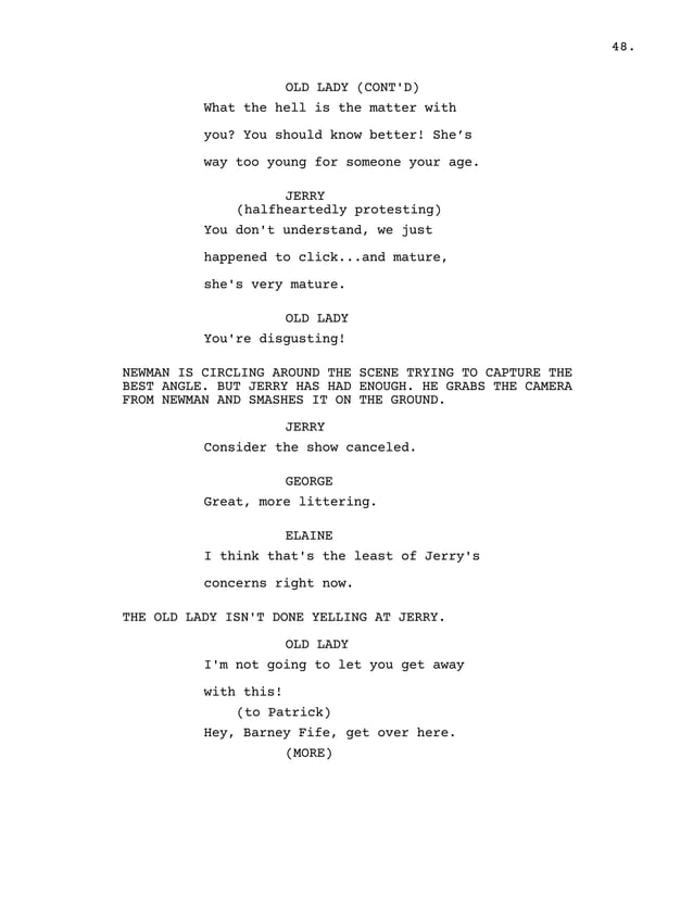 Seinfeld - The High School Girlfriend Script - Final (1).pdf