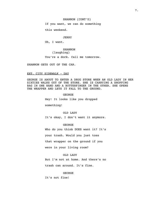 Seinfeld - The High School Girlfriend Script - Final (1).pdf