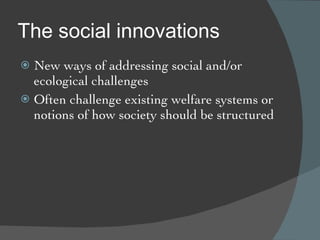 Introduction to social entrepreneurship | PPT | Business | Business and ...