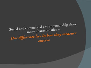 Introduction to social entrepreneurship | PPT | Business | Business and ...
