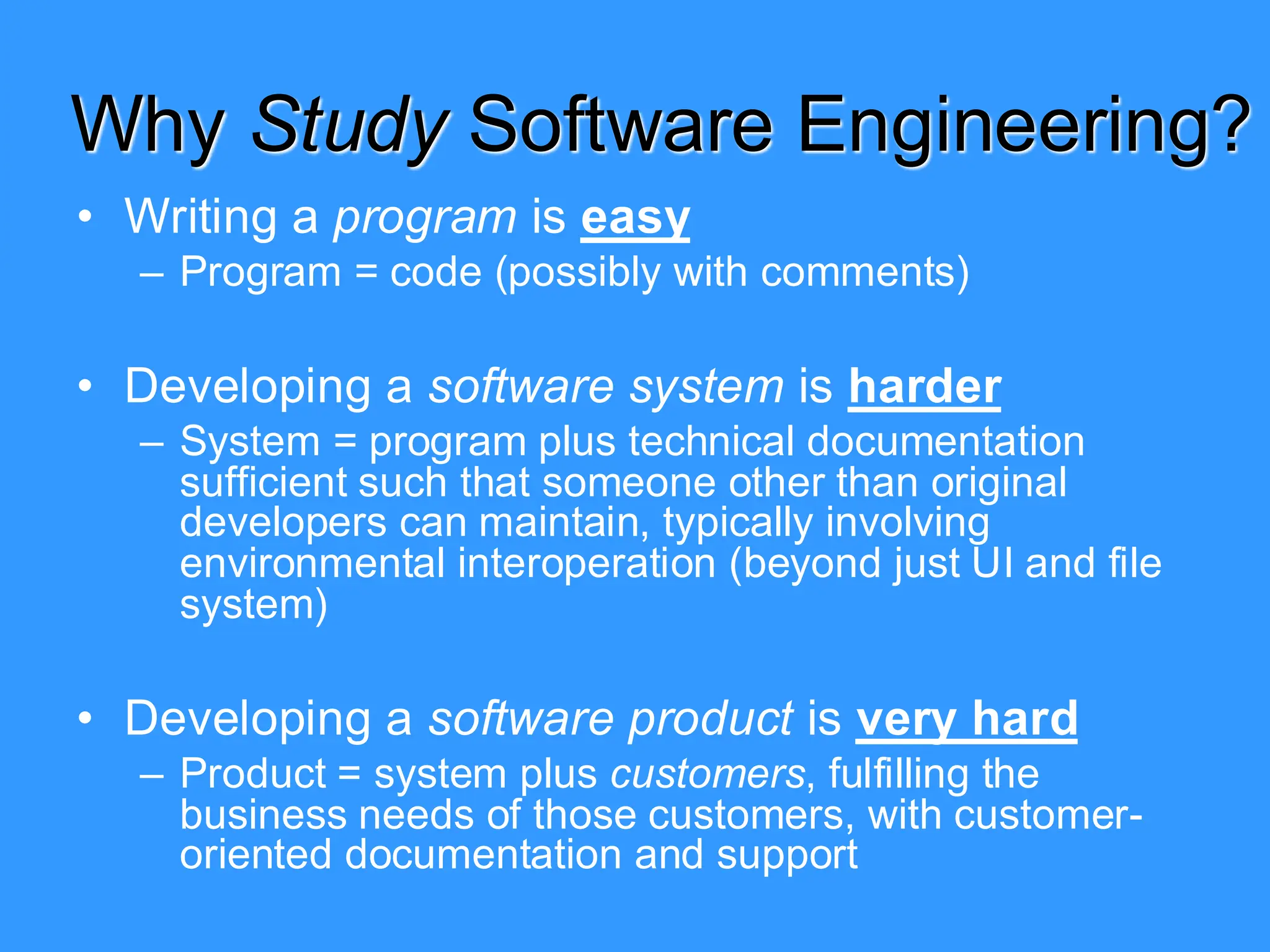 Introduction to Software Engineering and Development Processes | PDF