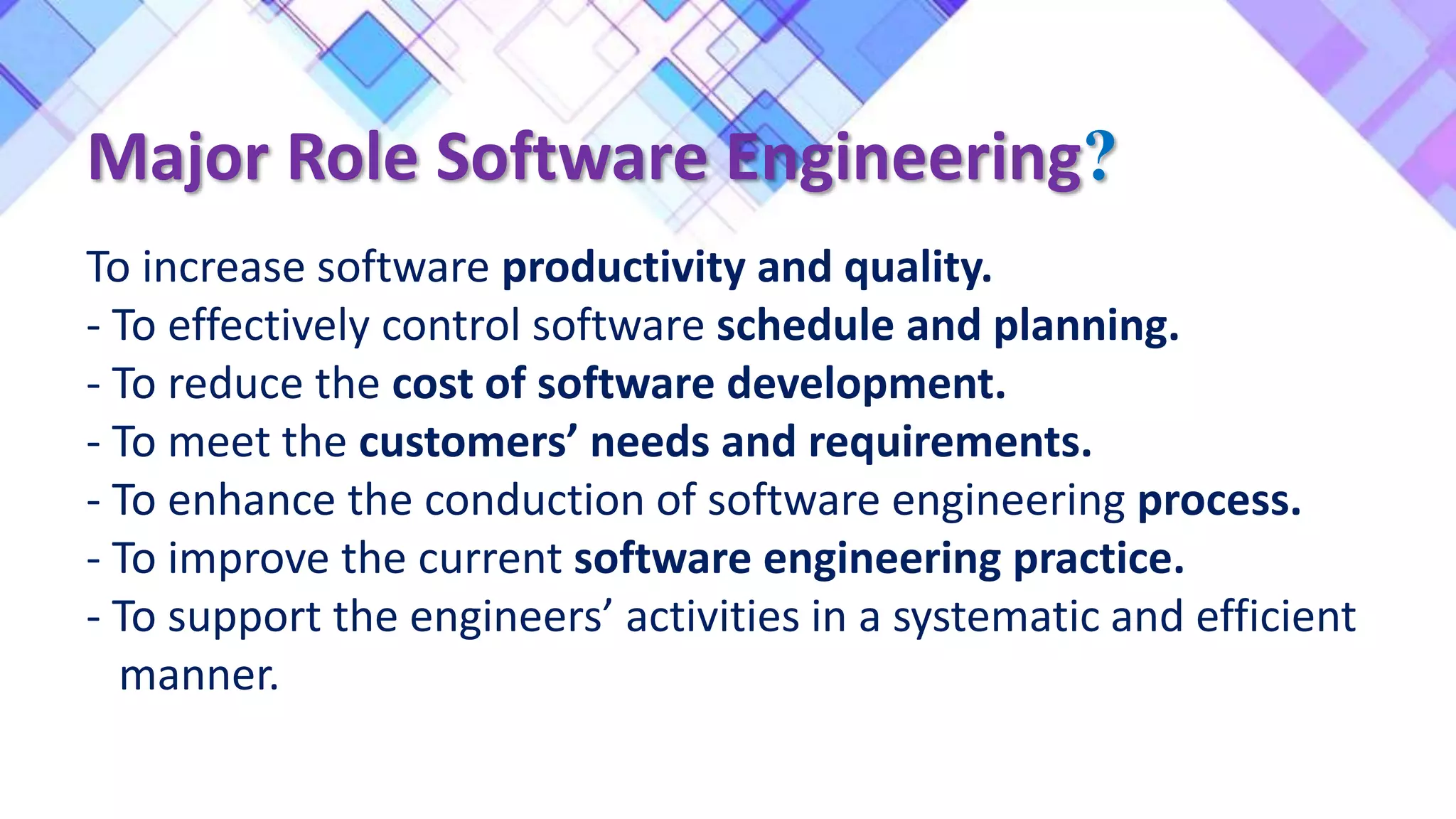 Introduction to Software Engineering | PPTX