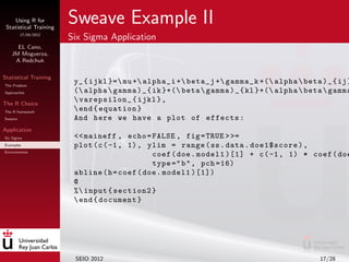 Using R for Statistical Training: An Application to Six Sigma Methodology for Process ...