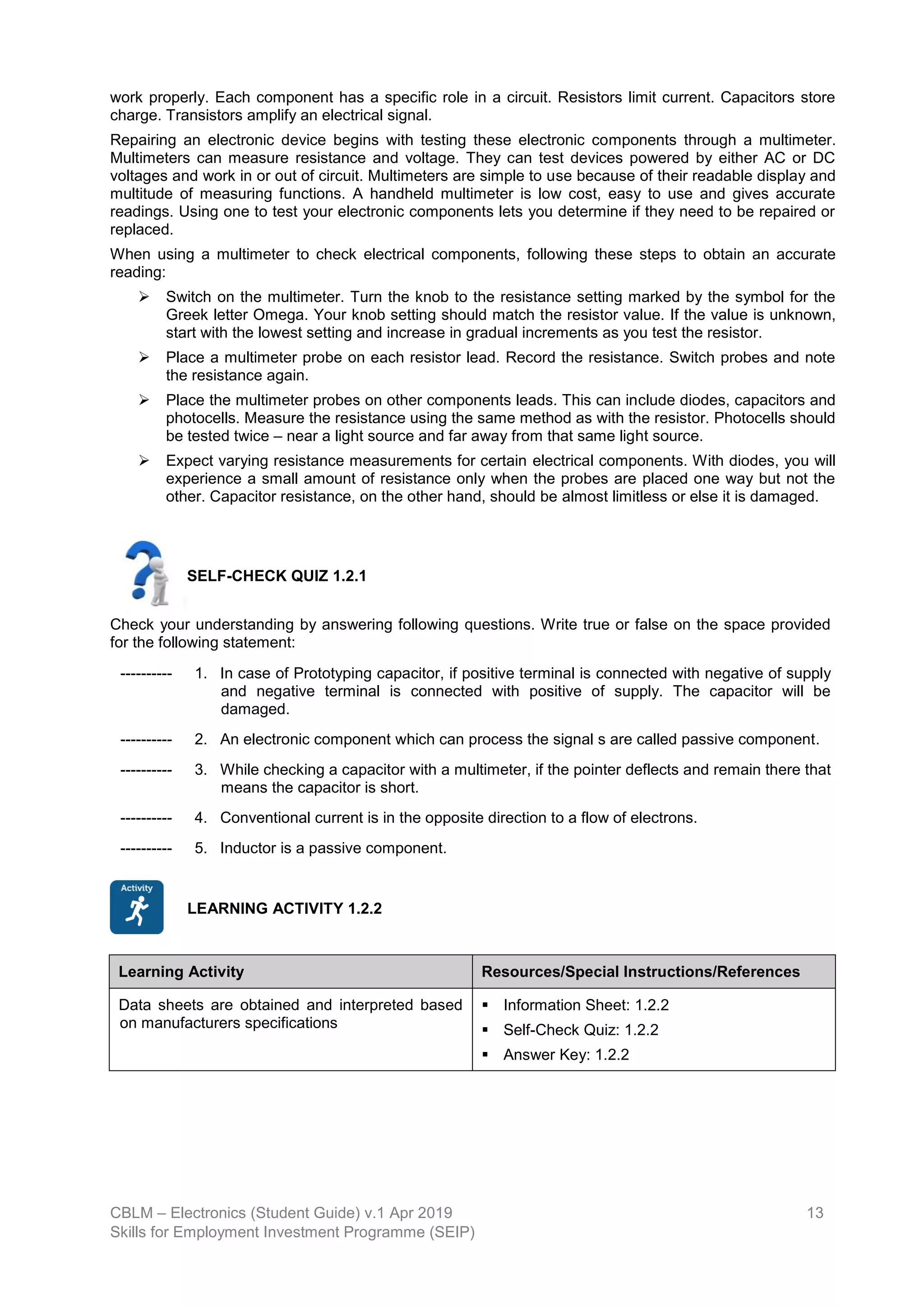 SEIP Competency based Learning Material-Electronics-Student Guide.pdf