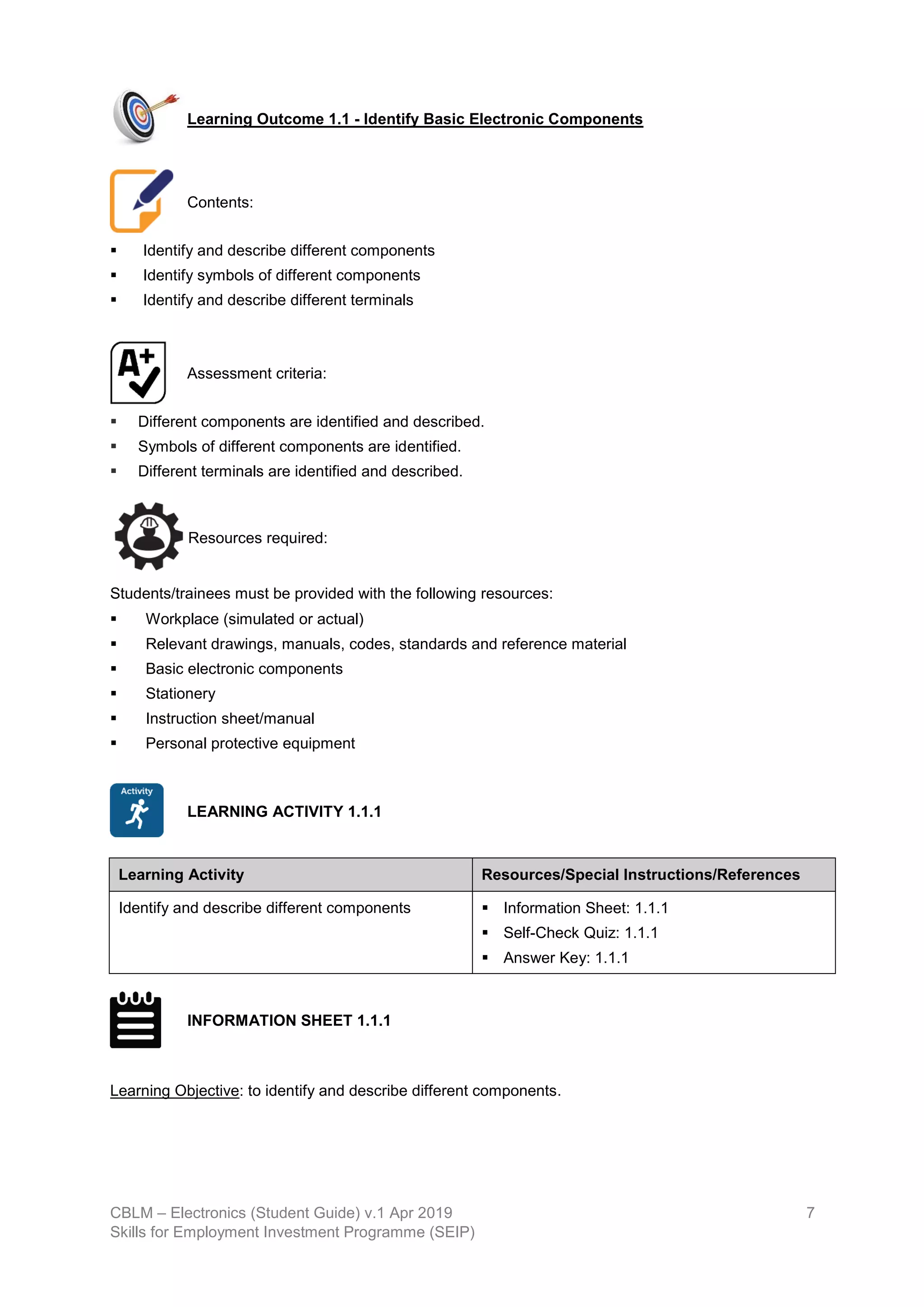 SEIP Competency based Learning Material-Electronics-Student Guide.pdf