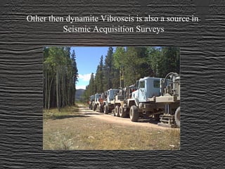 Seismic acquisition survey | PPT