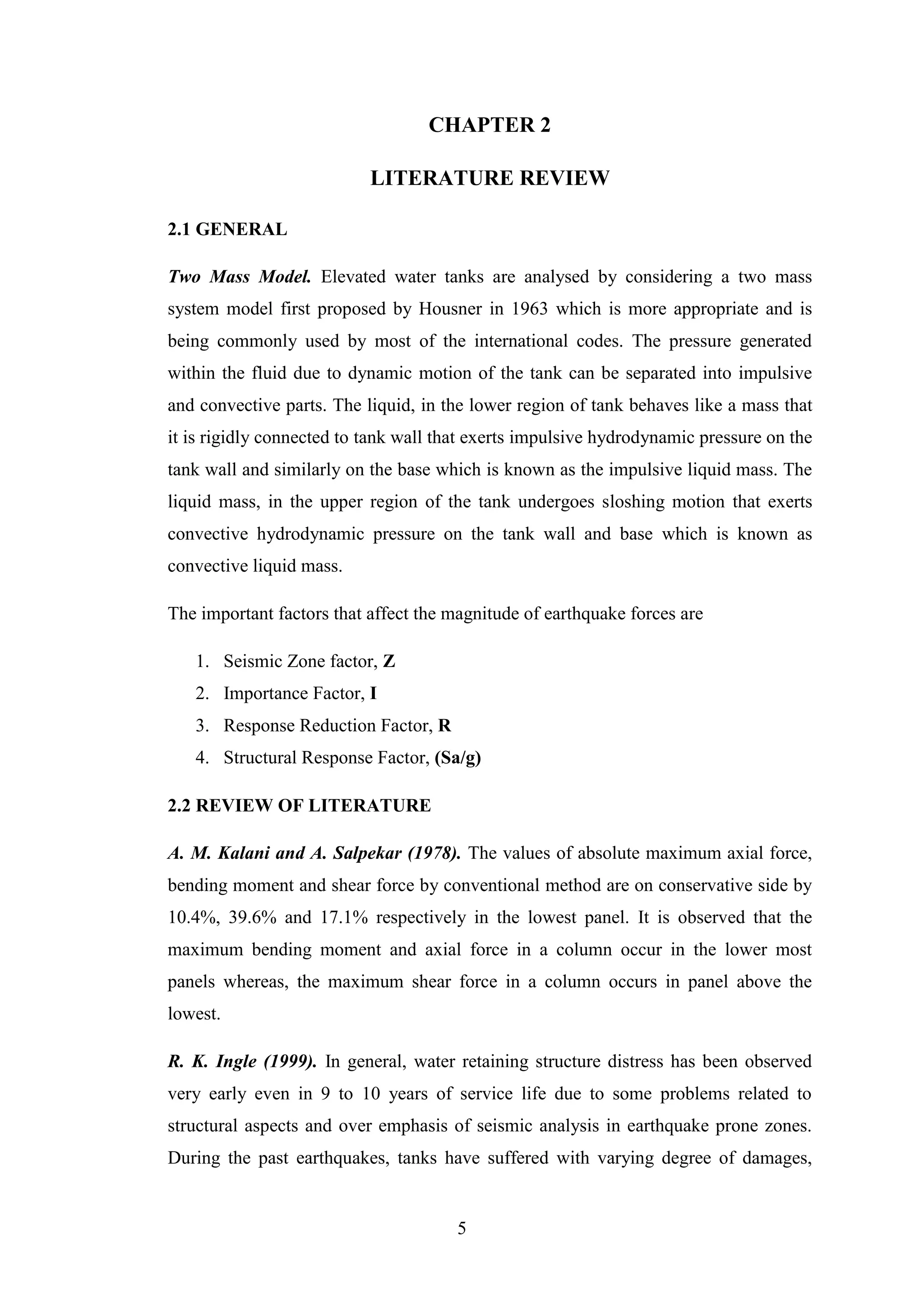 Seismic Analysis of Elevated Water Tank | PDF