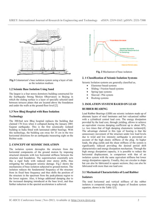 Seismic analysis of low to medium rise building for base isolation | PDF