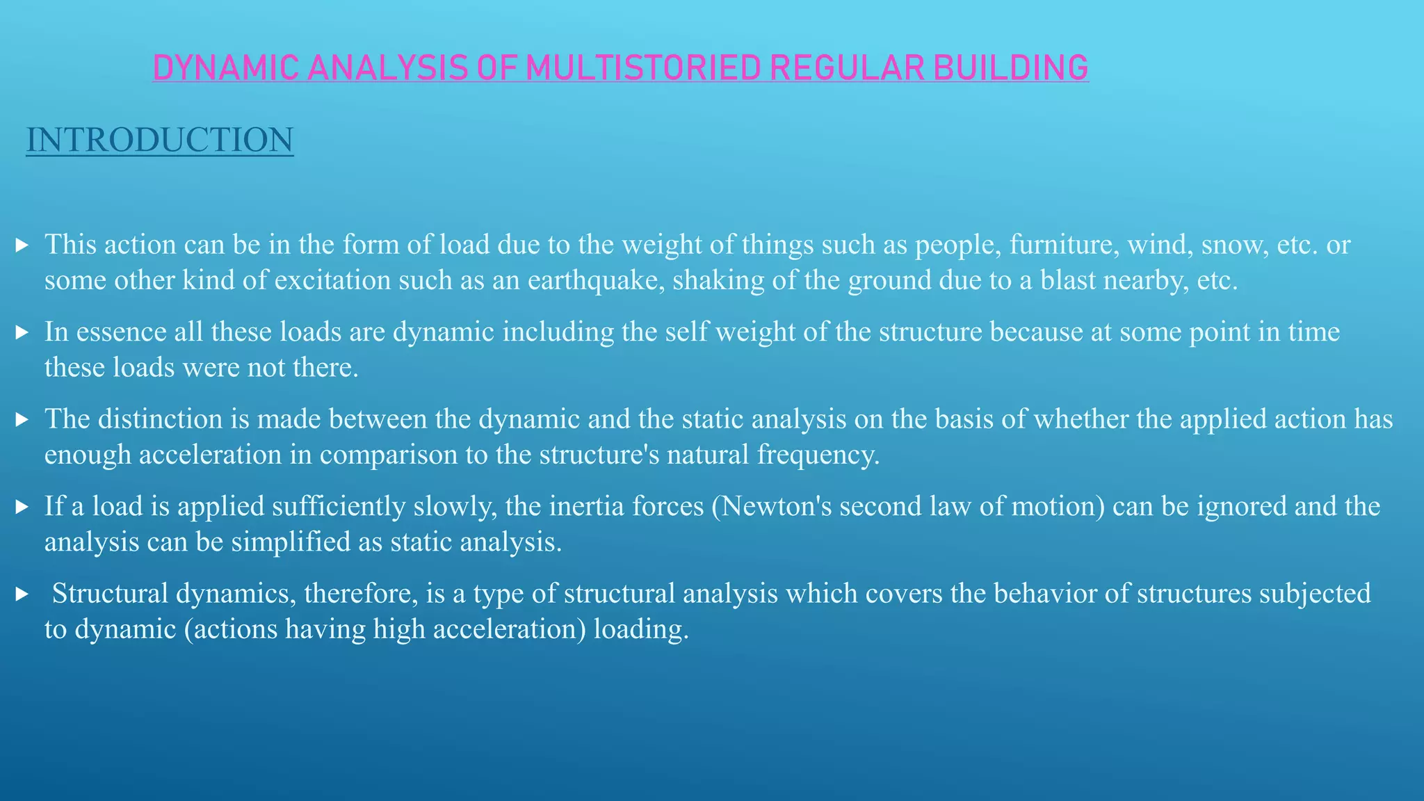 Seismic Analysis of Multi-Storey Structure Subjected To Different (1).pptx