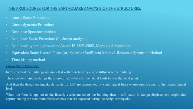 Seismic Analysis of Multi-Storey Structure Subjected To Different (1).pptx