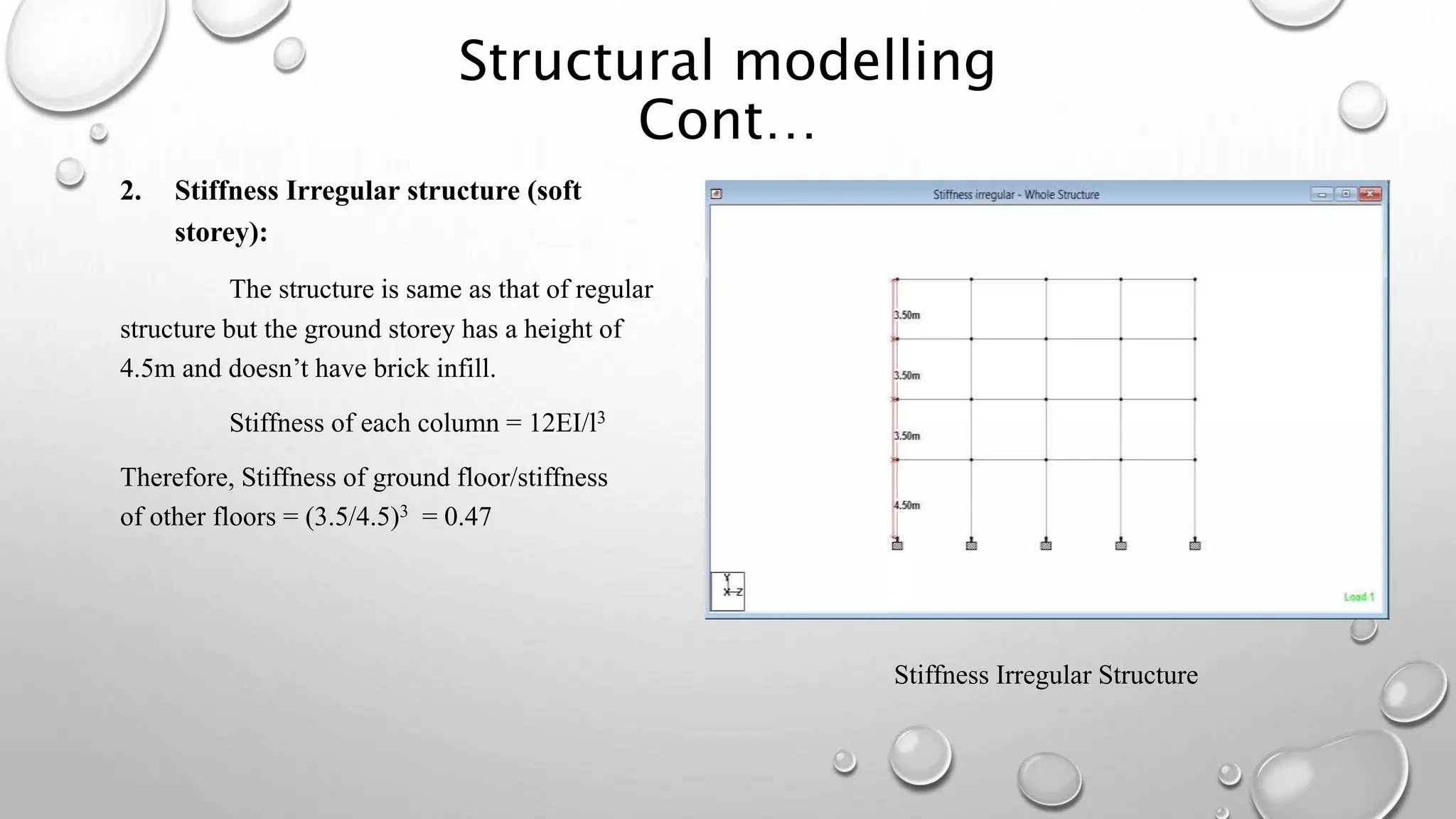 Seismic Analysis of regular & Irregular RCC frame structures | PPTX