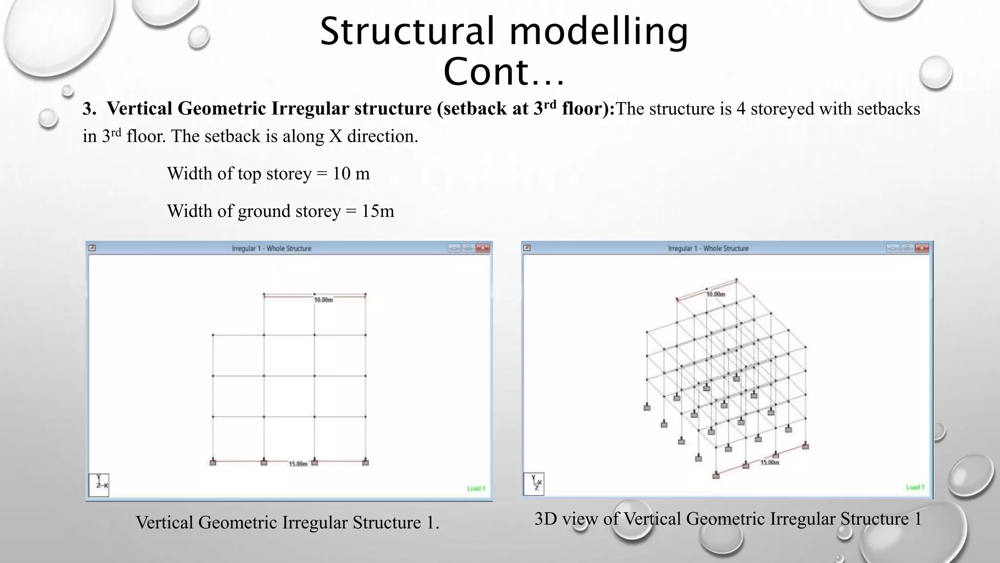 Seismic Analysis of regular & Irregular RCC frame structures | PPTX