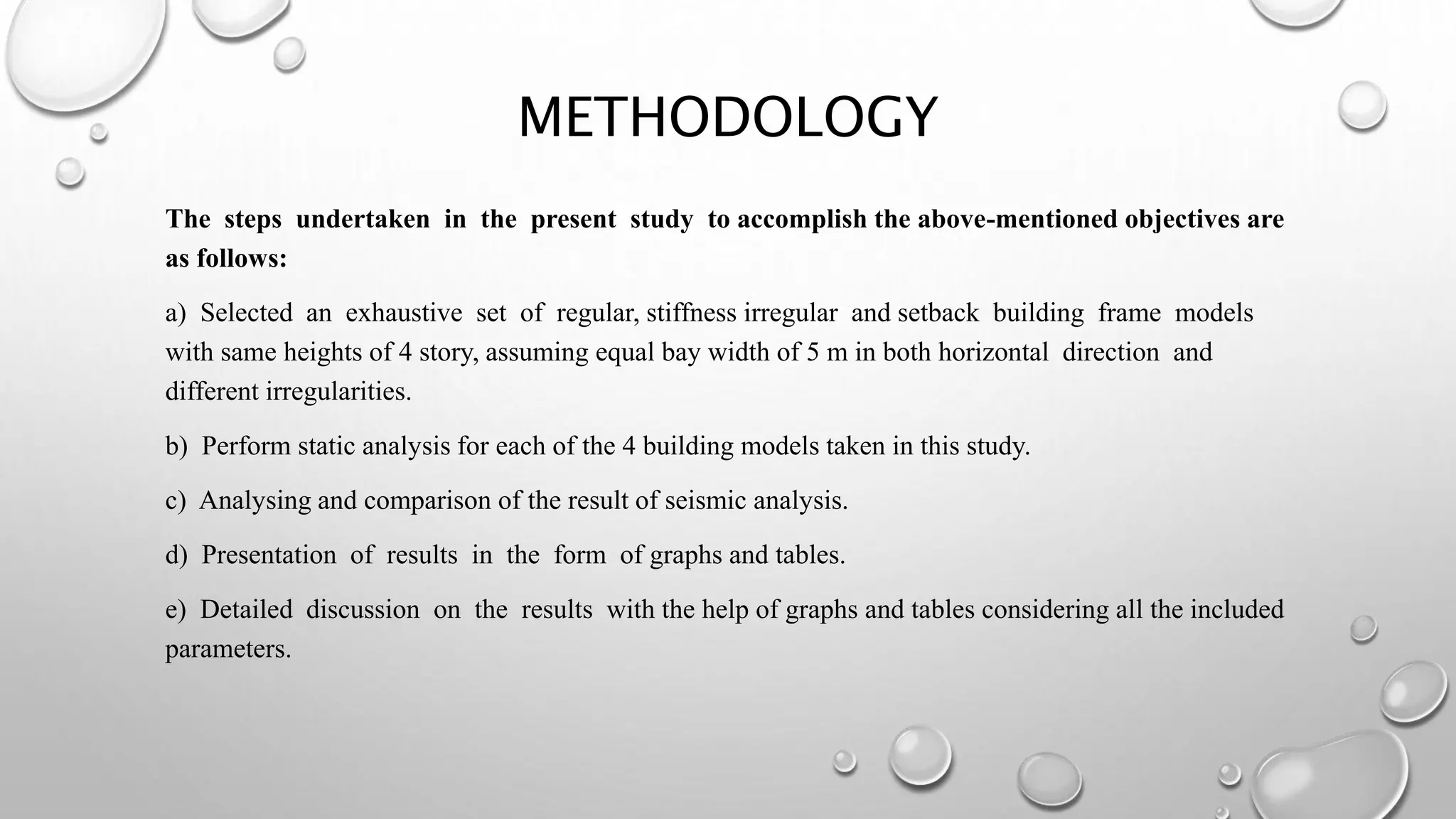 Seismic Analysis of regular & Irregular RCC frame structures | PPTX