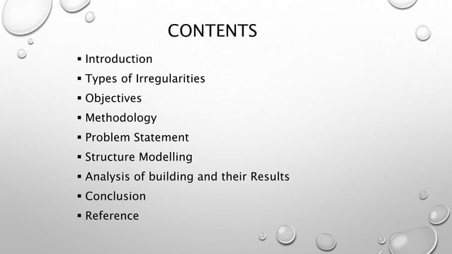 Seismic Analysis of regular & Irregular RCC frame structures | PPTX ...