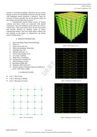 Seismic analysis of reinforced concrete frame with steel bracings | PDF ...