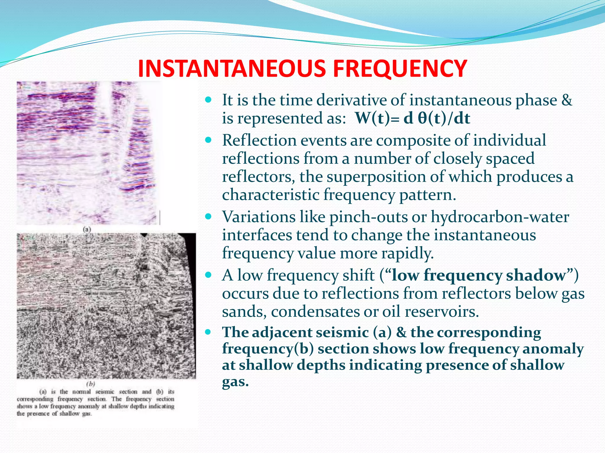 Seismic attribute analysis using complex trace analysis | PPTX